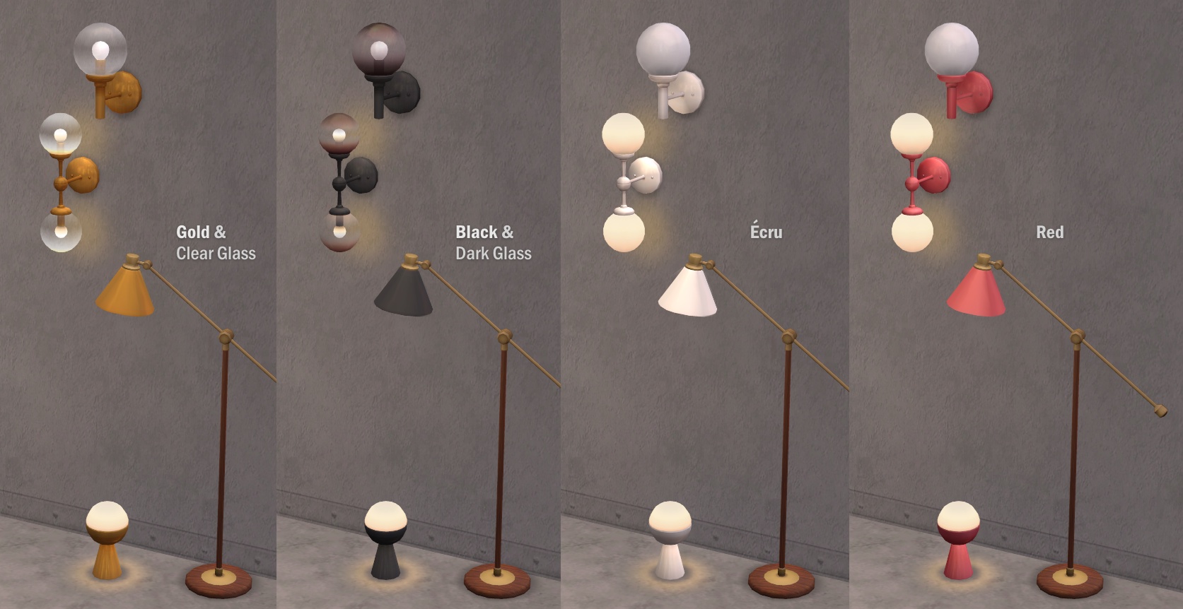 Mod The Sims - Lamp Collection