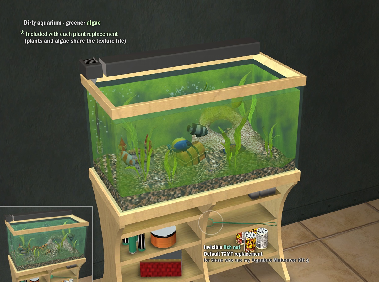 Mod The Sims - Aquabox Fish Defaults