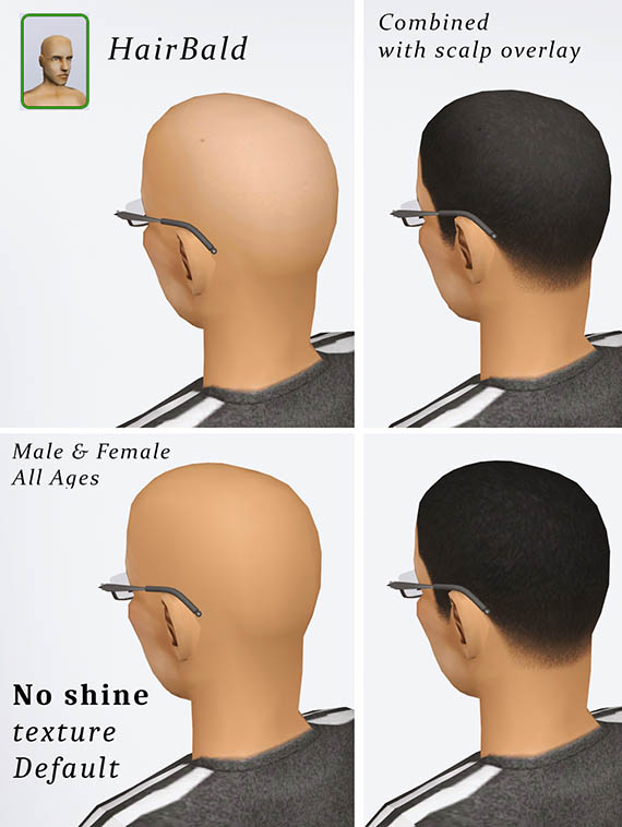 Mod The Sims - Scalp and Hairline Overlay Box