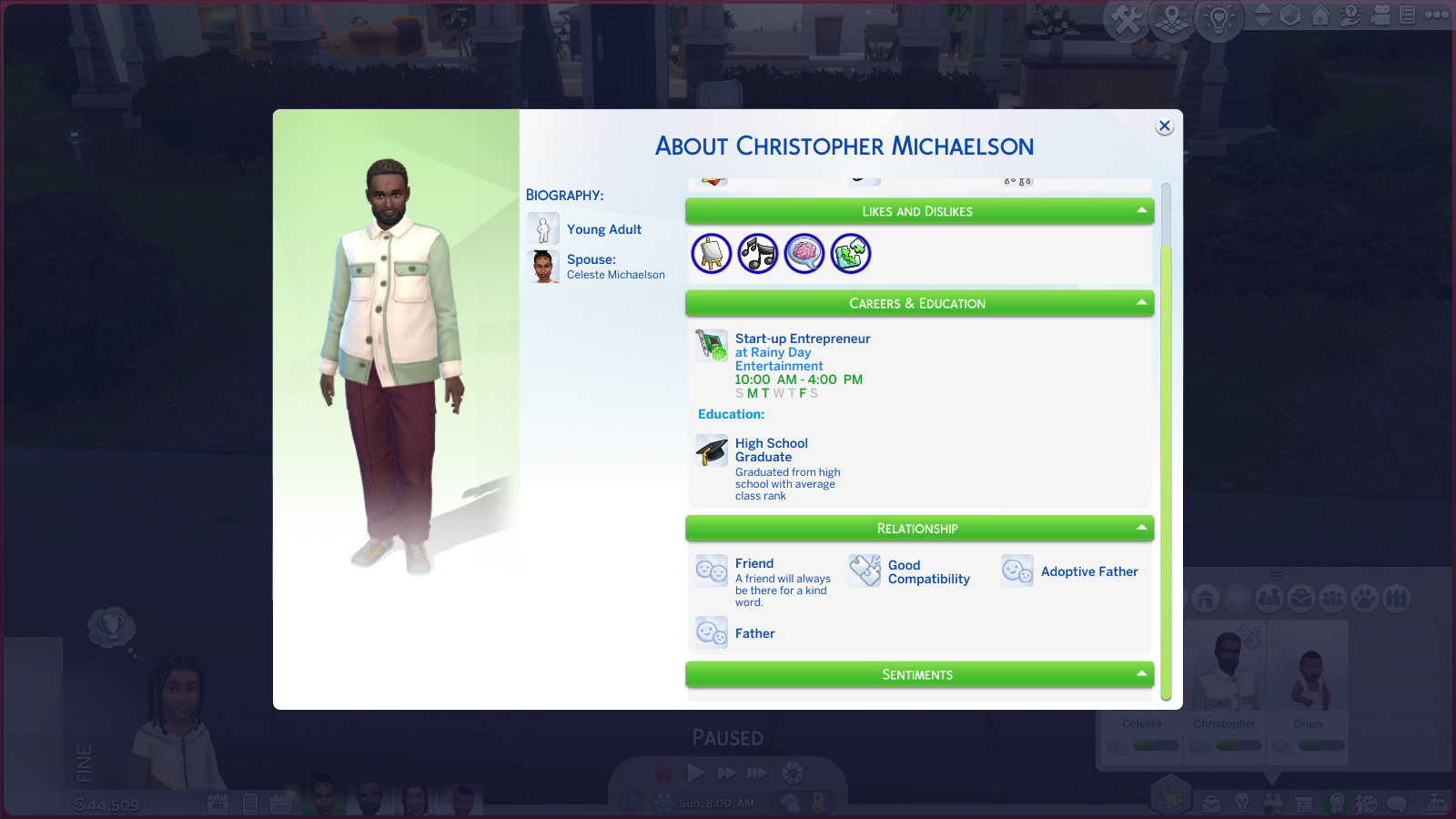 Mod The Sims - Show Hidden Adoption Relationship