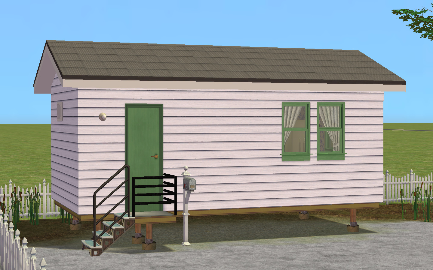 Mod The Sims - 108 Shields Road - Two Starter Caravans