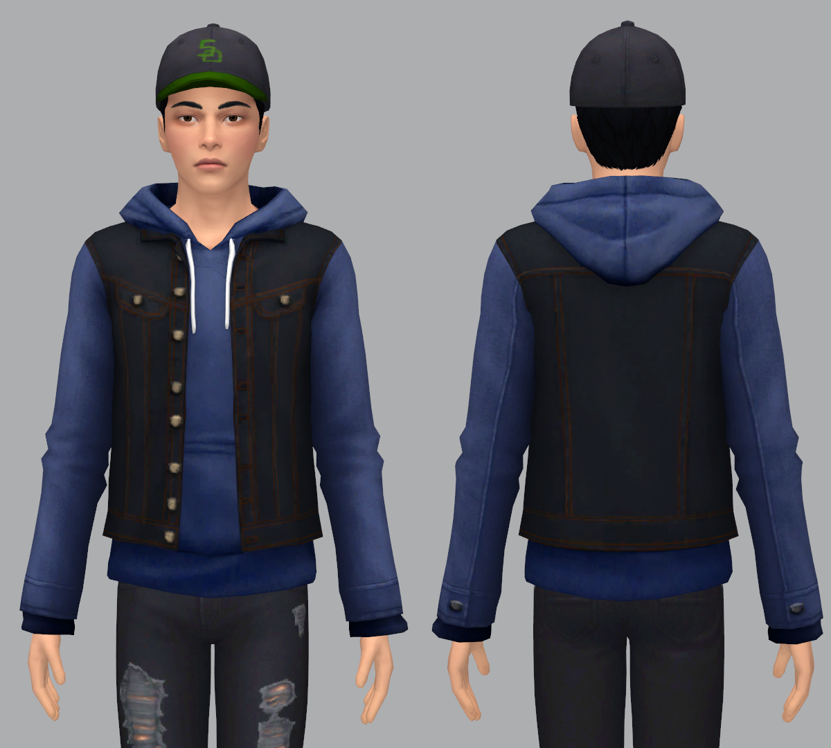 Mod The Sims - Luke Parker (Life is Strange)