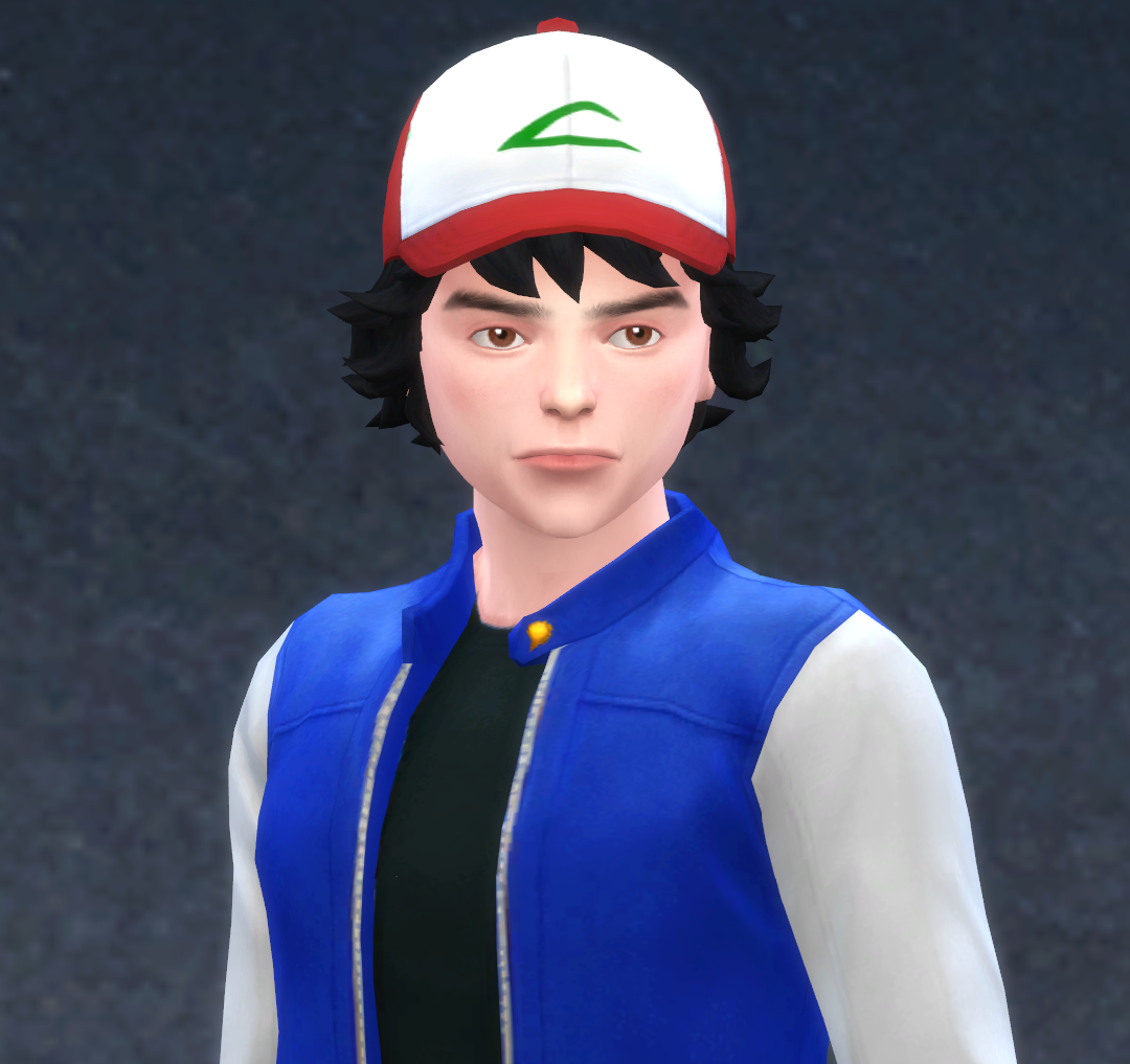 Mod The Sims - Ash Ketchum (Pokémon)