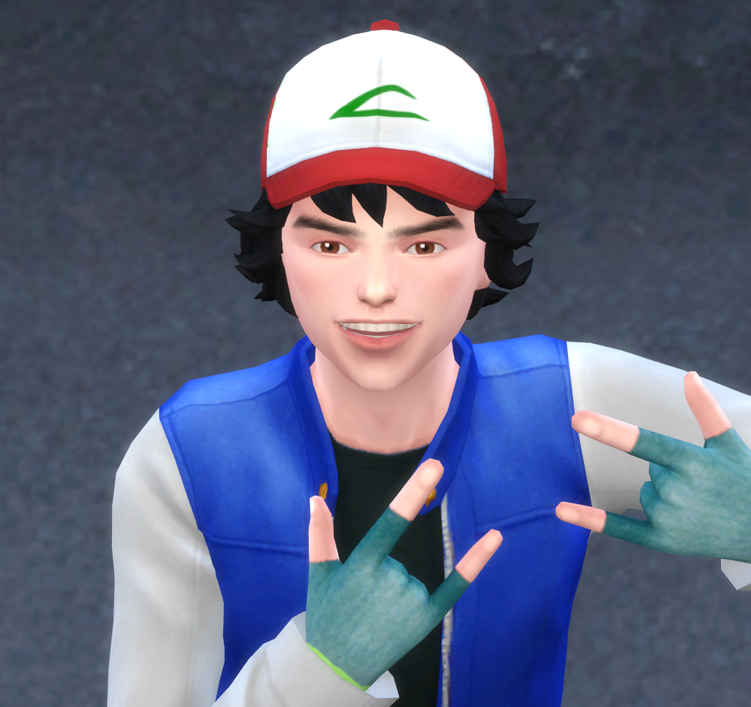 Mod The Sims - Ash Ketchum (Pokémon)