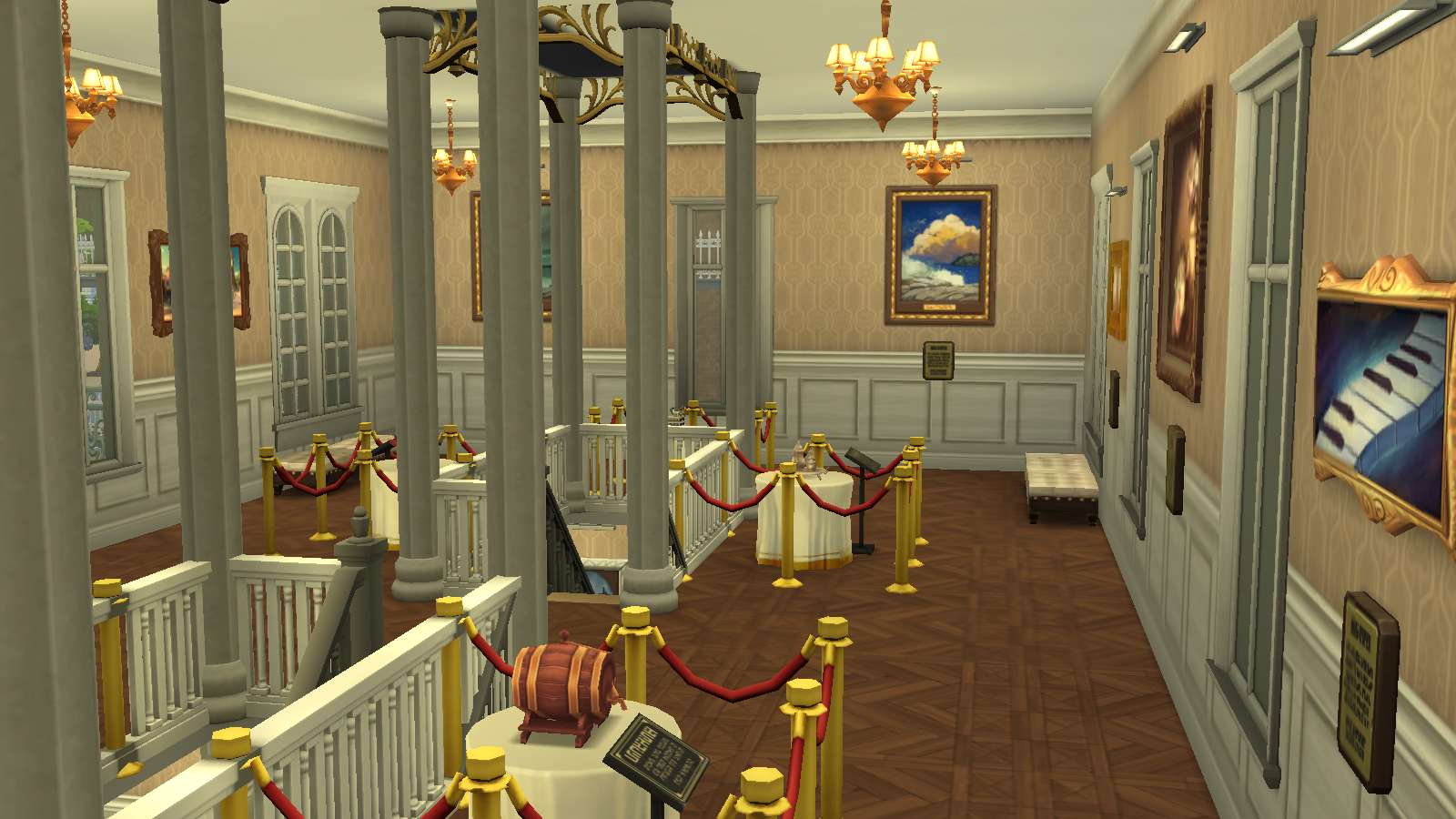 Mod The Sims - Municipal Muses Historical Museum (No CC)