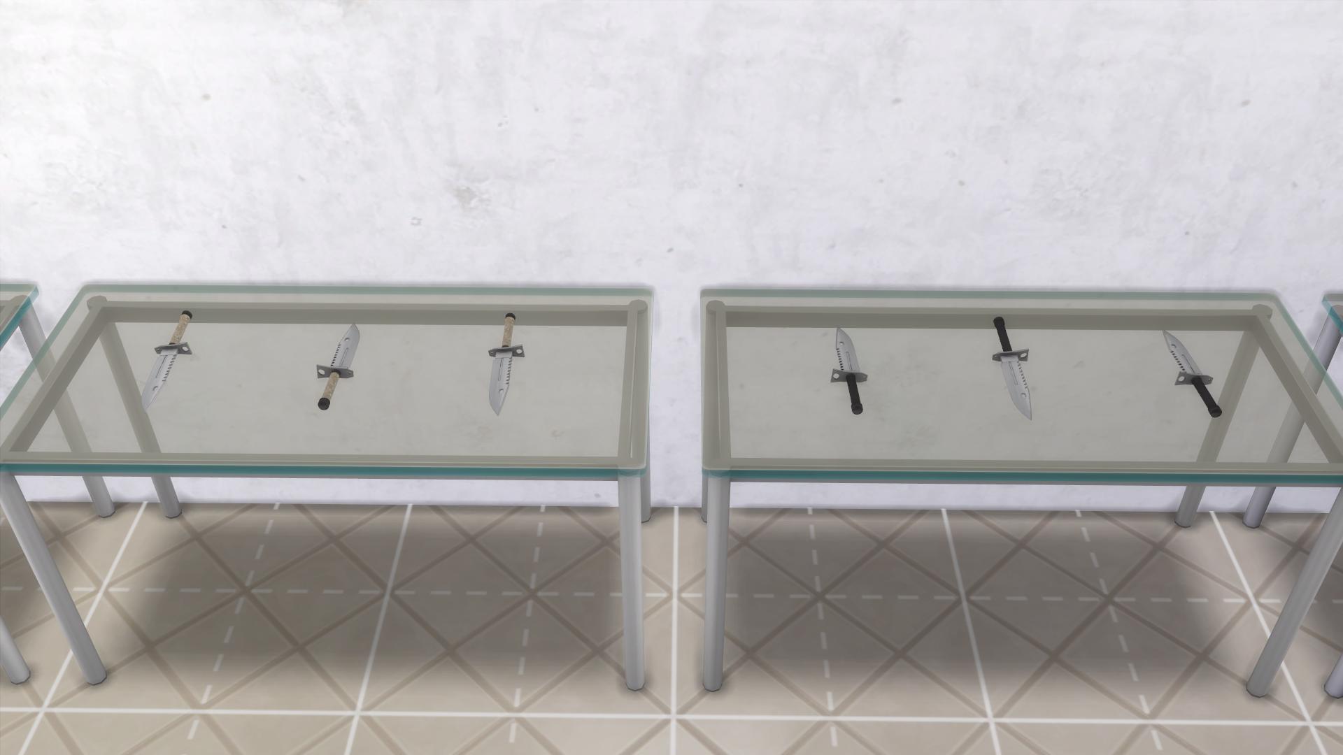 Mod The Sims - Moodlets from guns & accessories + functional gun safe