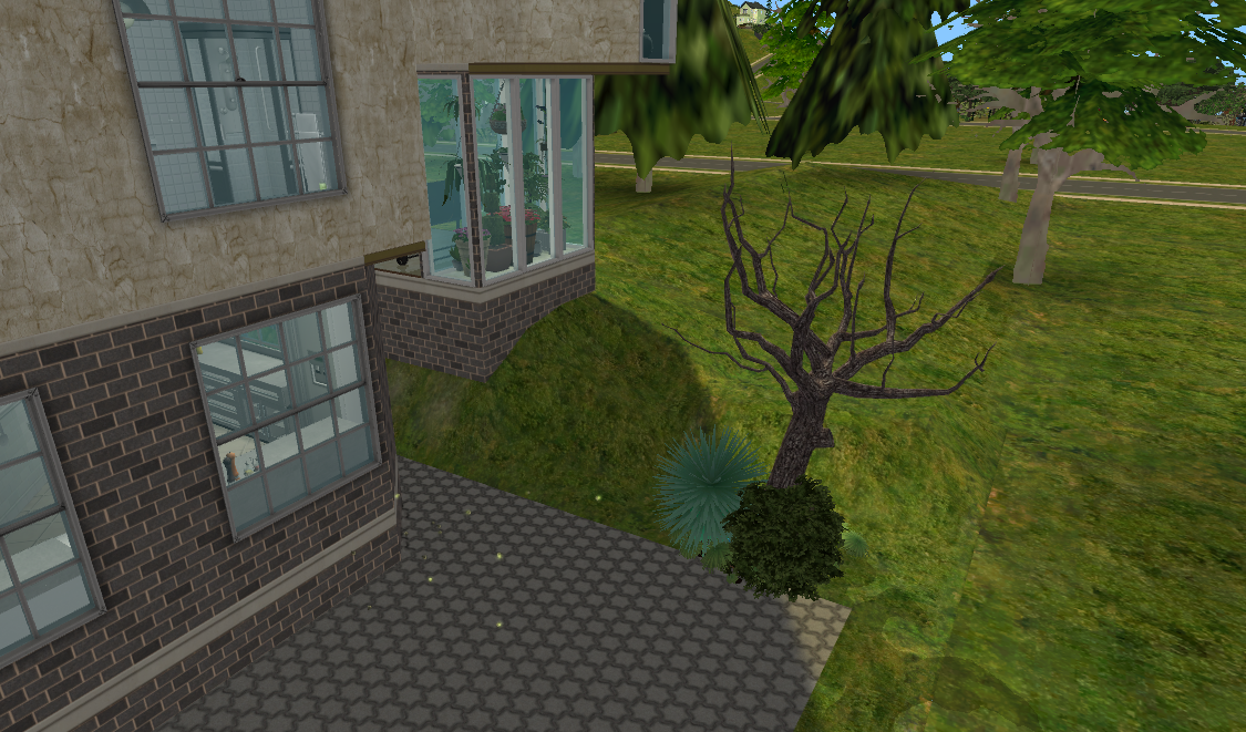 Mod The Sims - Modern Villa with an Outhouse (2br2bath)