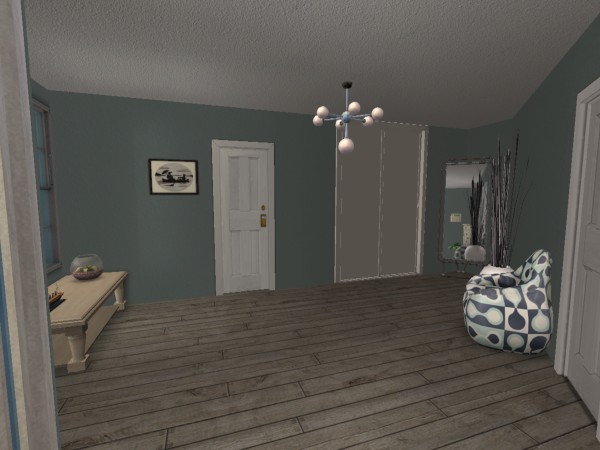 Mod The Sims - Modern Villa with an Outhouse (2br2bath)