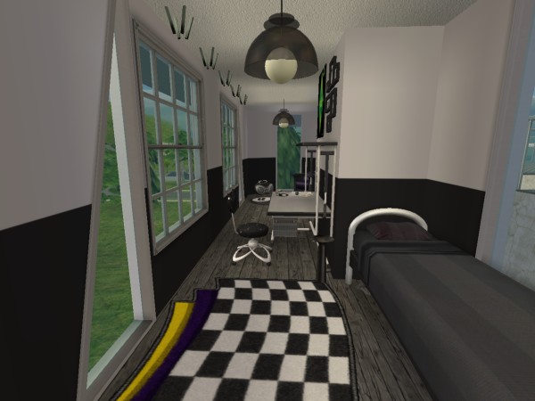 Mod The Sims - Modern Villa with an Outhouse (2br2bath)