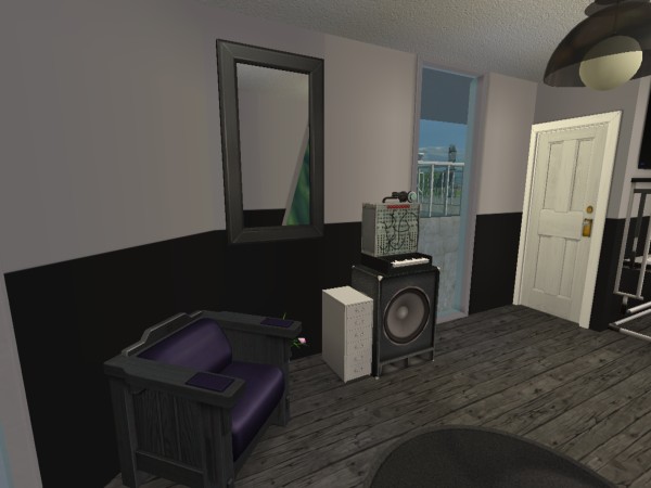 Mod The Sims - Modern Villa with an Outhouse (2br2bath)