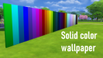 Mod The Sims - Solid Color Wallpaper