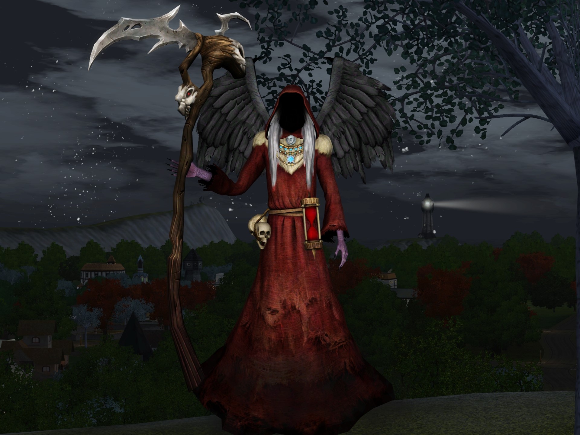 Mod The Sims - The Sims Medieval Grim Reaper Default Replacement