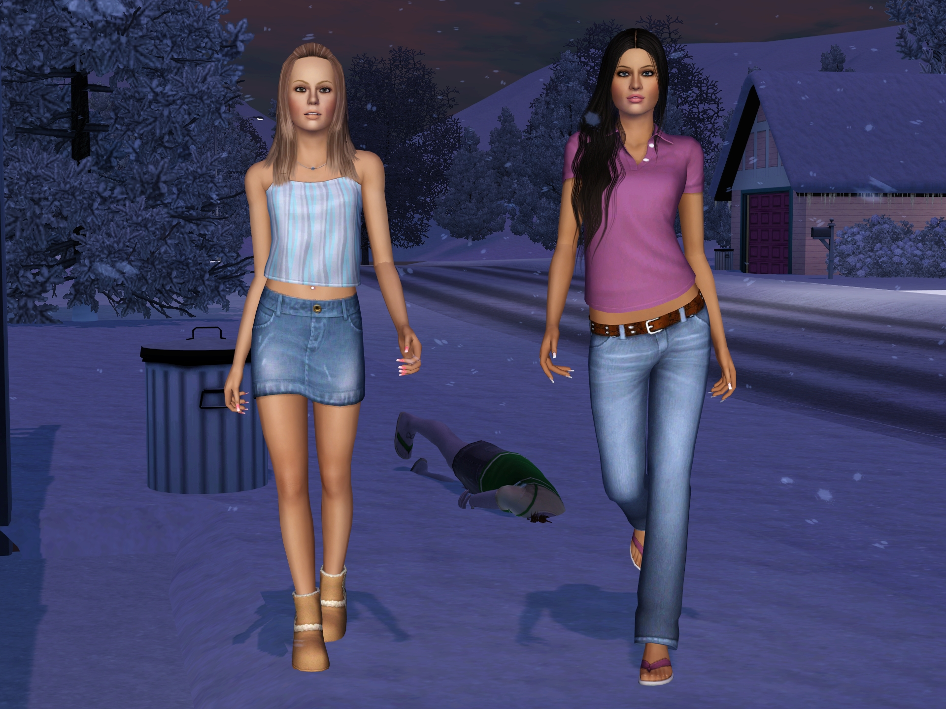 Mod The Sims - Late 2000s Winter Teen Conversion Mini Dump
