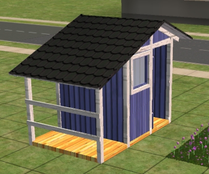 Mod The Sims - *UPDATE-3 more colors* Meshkiste Outhouse/Garden Toilet ...
