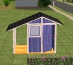 Mod The Sims - *UPDATE-3 more colors* Meshkiste Outhouse/Garden Toilet ...