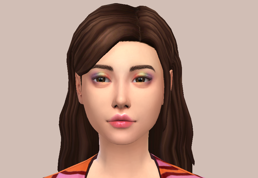 Mod The Sims - Pride themed eyeshadows!