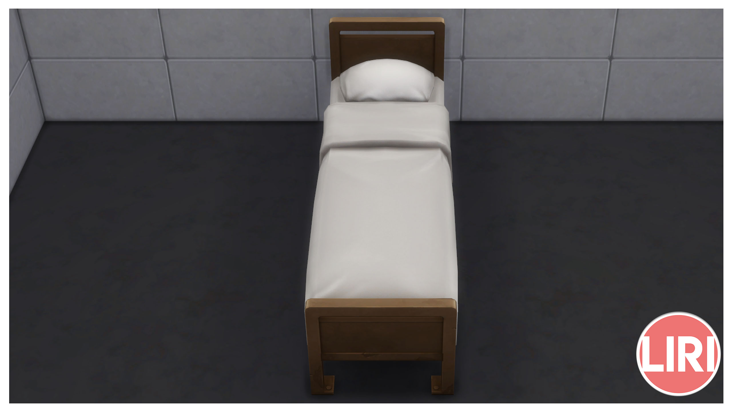 Mod The Sims - Solitary Sleeper Bed Separated