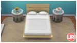 Mod The Sims - Double Futon Bed Separated