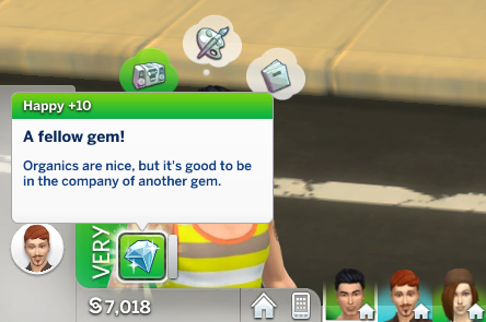 Mod The Sims - Gem Trait (Steven Universe)