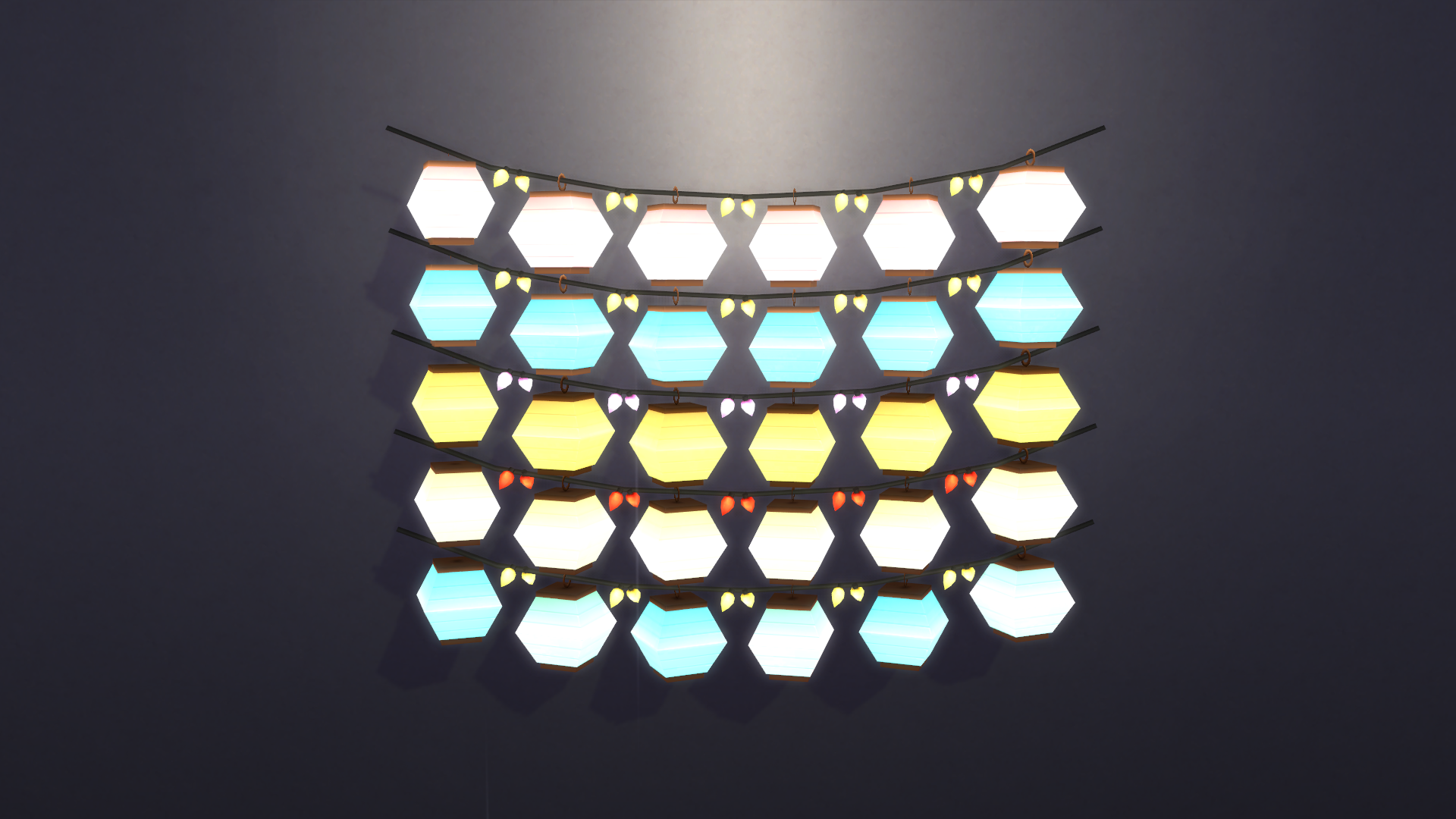 Mod The Sims - String Lights Without Poles