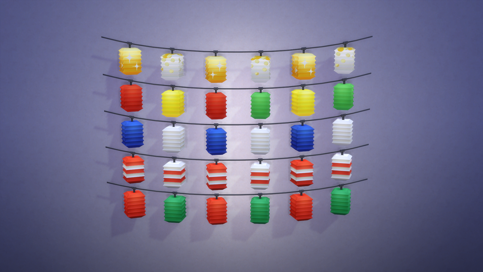 Mod The Sims - String Lights Without Poles