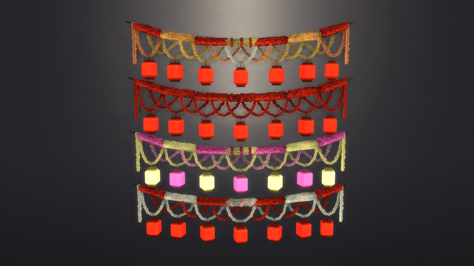 Mod The Sims - String Lights Without Poles