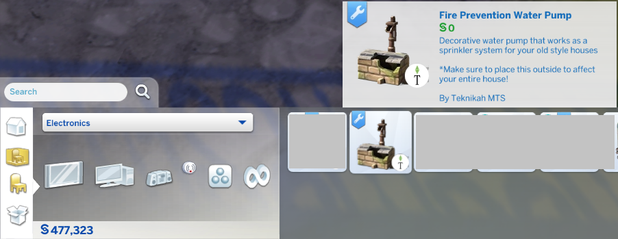 Mod The Sims - Water Pump Sprinkler System