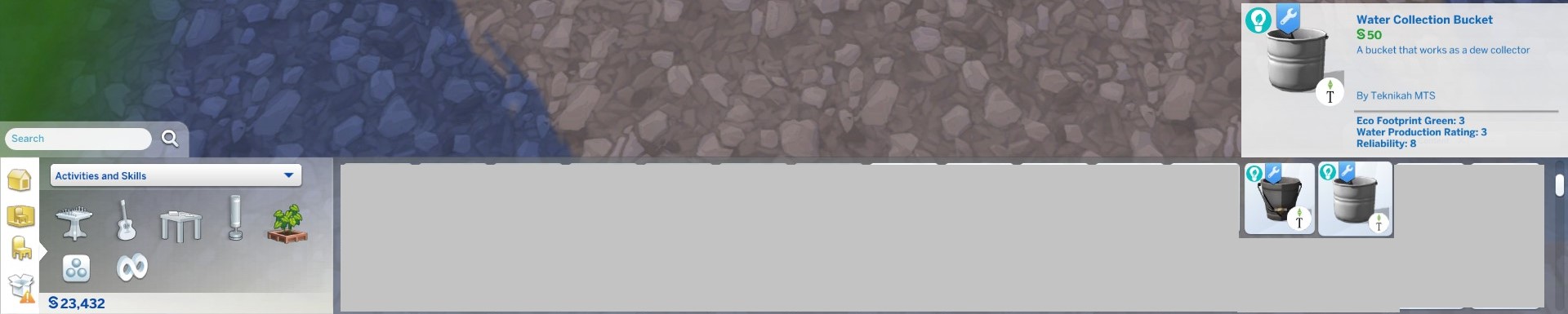Mod The Sims - Water Collection Buckets