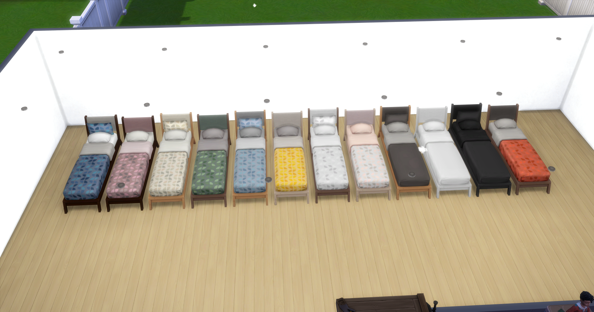Mod The Sims - Clip-able Separated Swingin' Single Bed