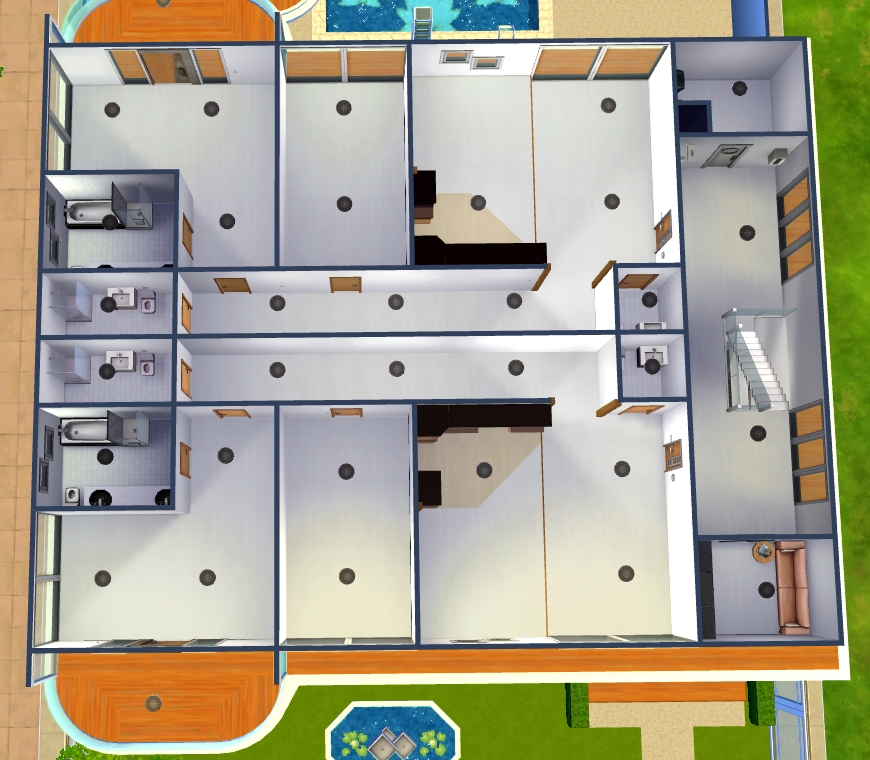 Mod The Sims - Newcrest Paradise - Residential Building - UPDATED 12/08 ...