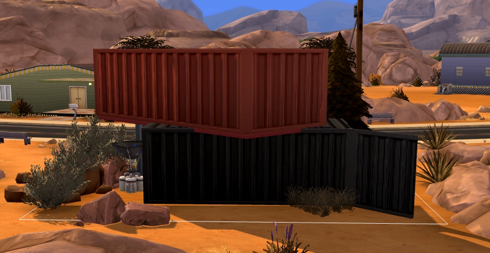 Mod The Sims - Post Apocalyptic Bunker (no CC)