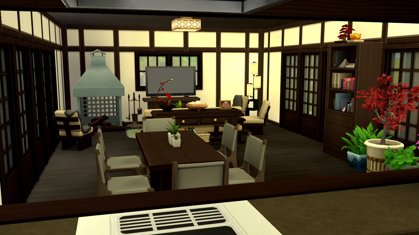 Mod The Sims - Traditional Japanese Home (no CC)