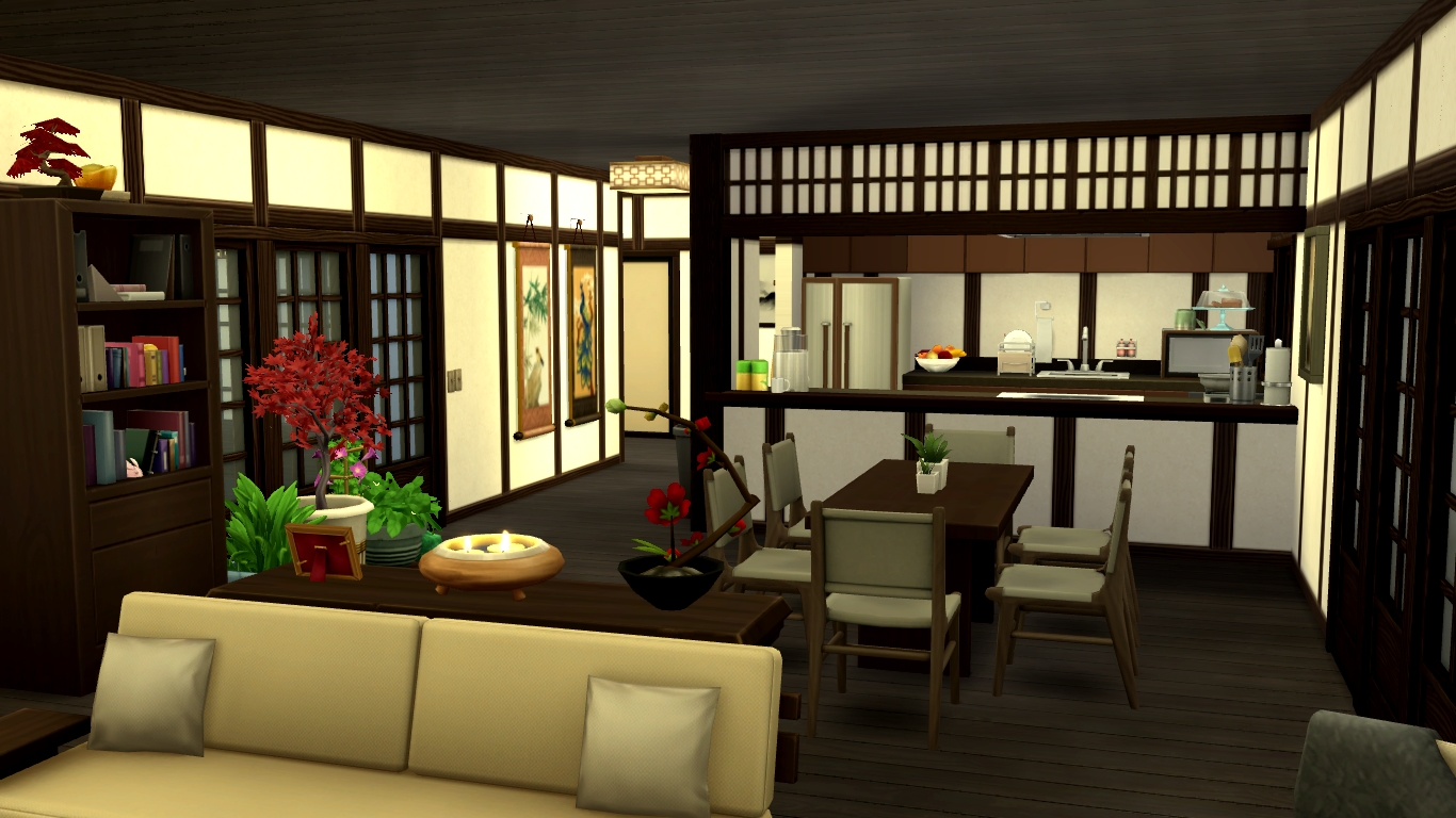 Mod The Sims - Traditional Japanese Home (no CC)