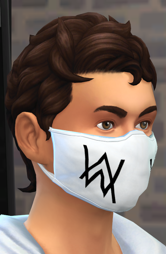 Mod The Sims - Alan Walker Face Masks