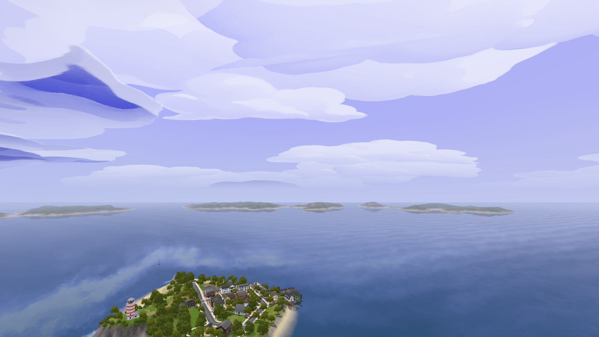 Mod The Sims - MMS Anime Clouds DR