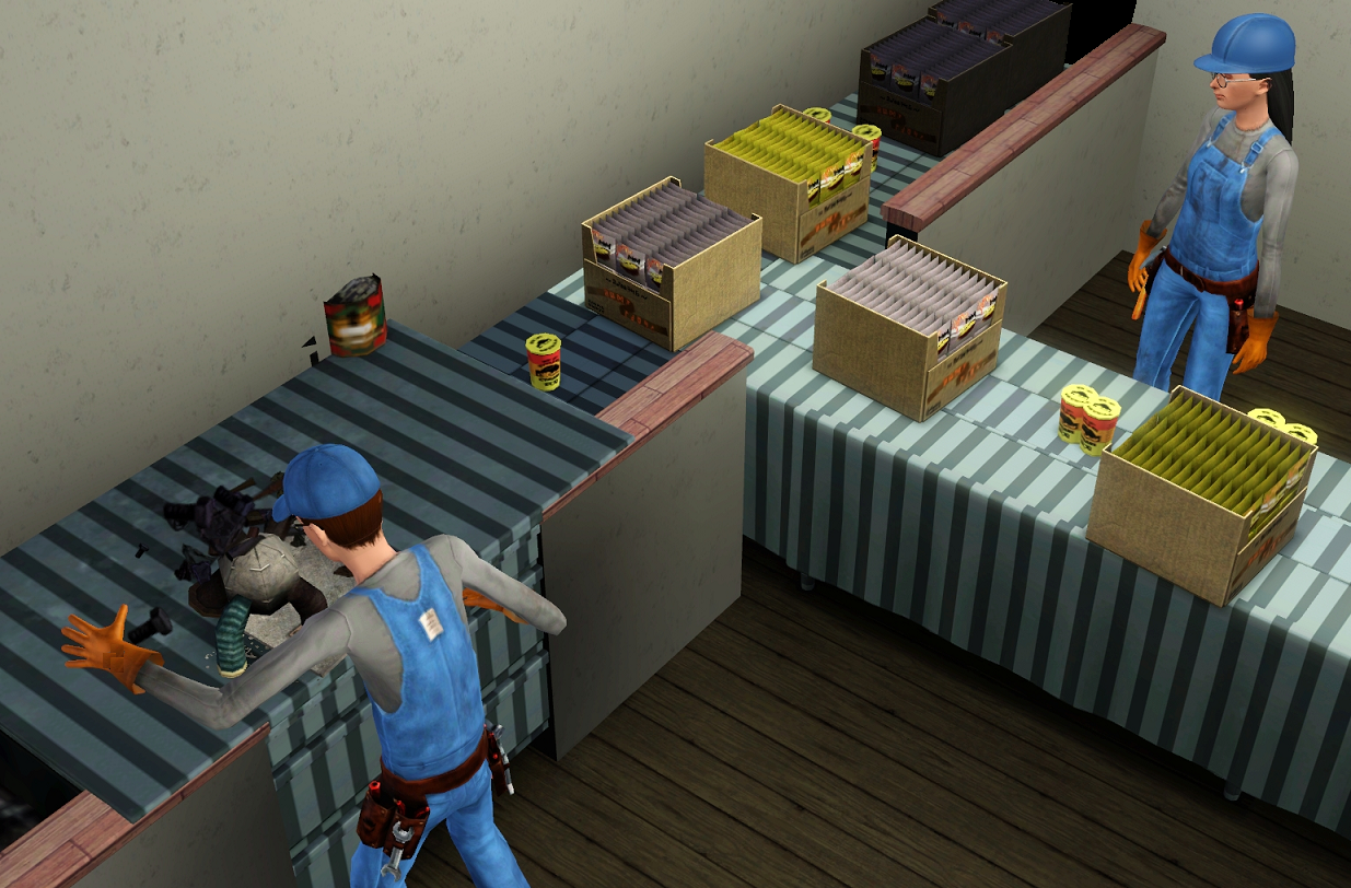 Mod The Sims - Factory Worker Career