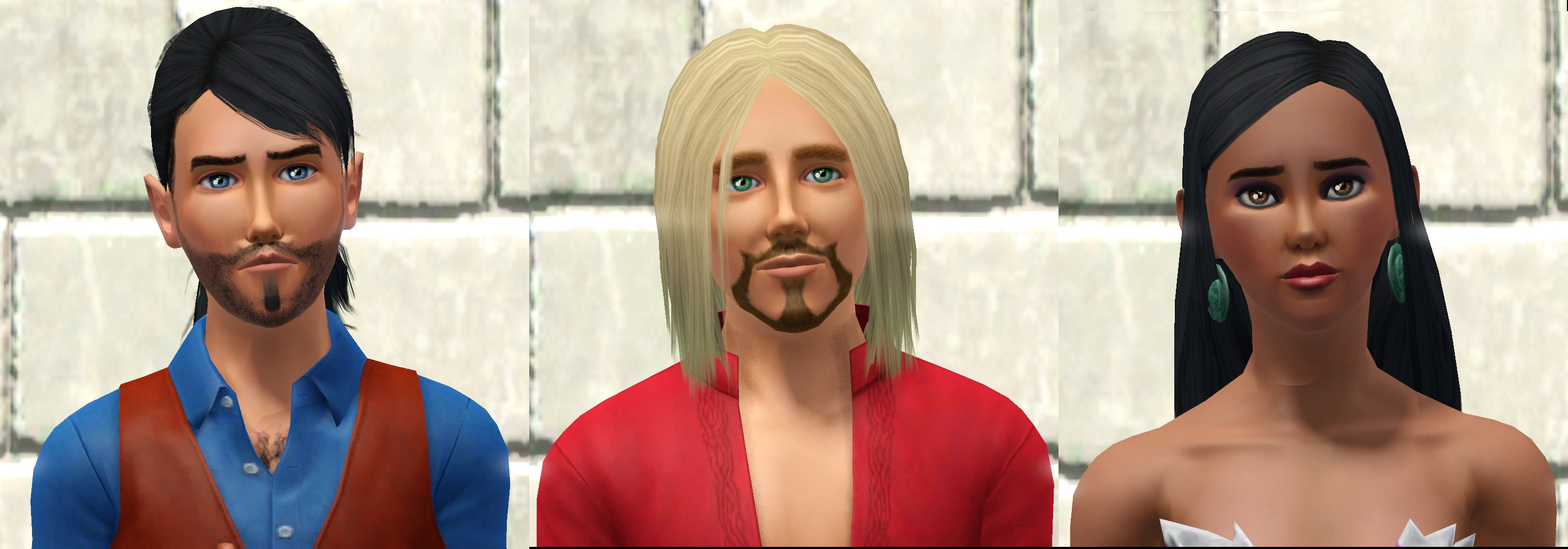 Mod The Sims - Tulio, Miguel and Chel from "The Road to El Dorado"