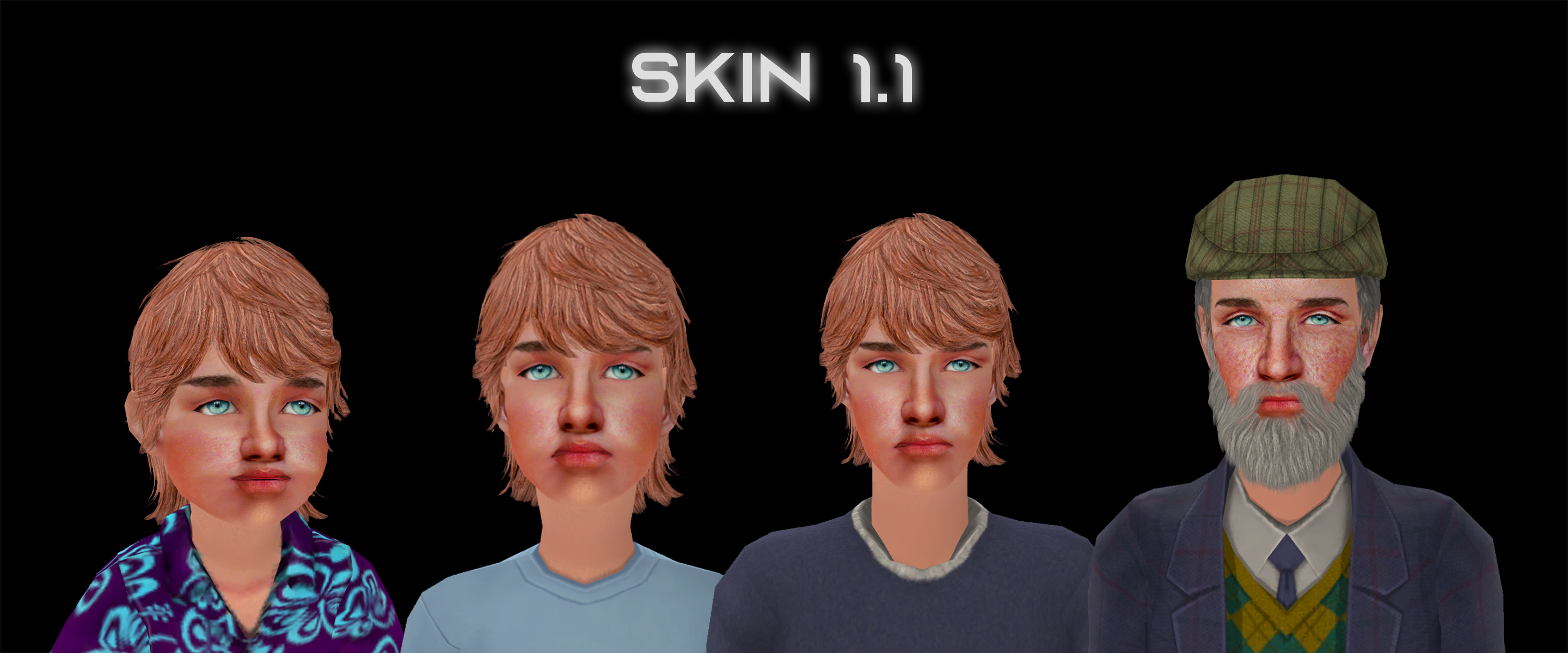 Mod The Sims - Default and Non-Default Skin Definitions for Sims2