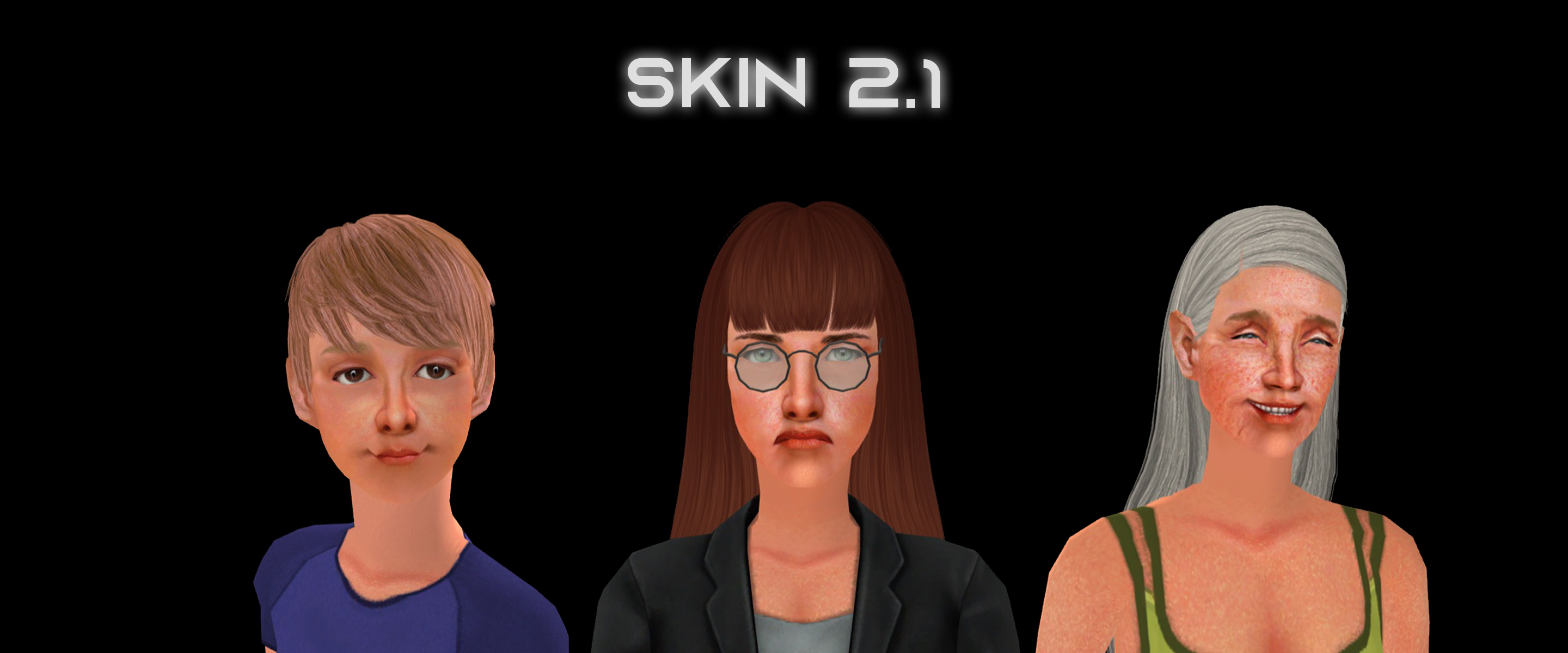 Mod The Sims - Default and Non-Default Skin Definitions for Sims2