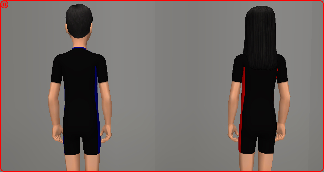 Mod The Sims - WETSUIT FOR UNISEX/Both Gender