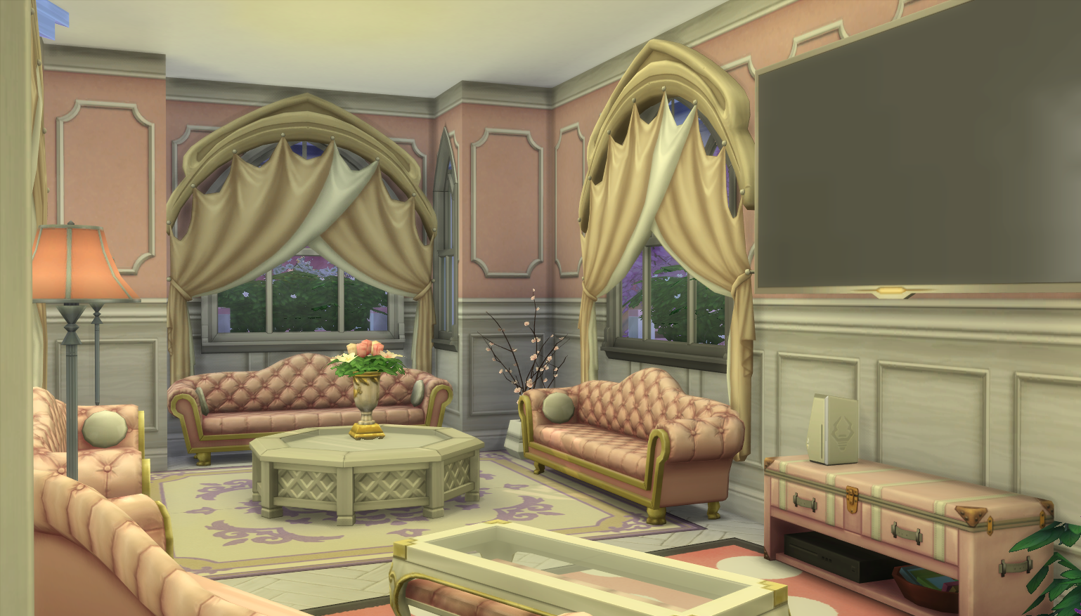 gothic vampire house interior