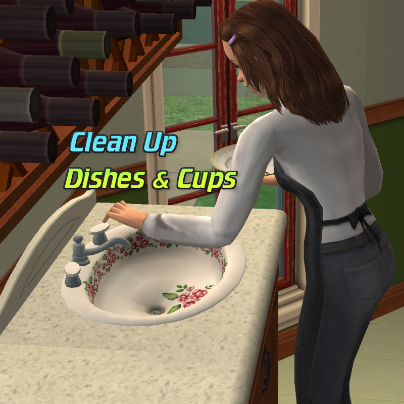 Mod The Sims - Bartenders Cleaning Duties