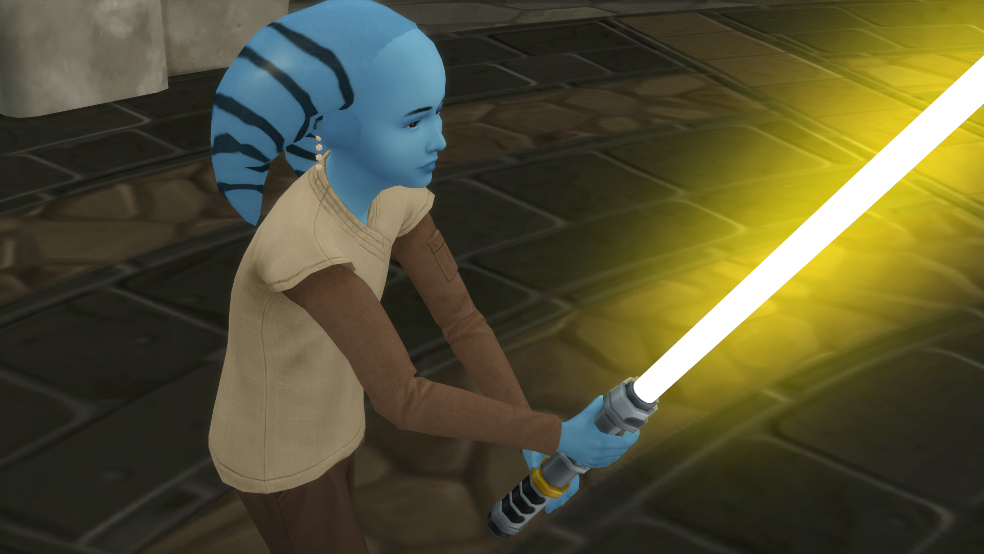 Mod The Sims - Silka Bead Padawan Braids