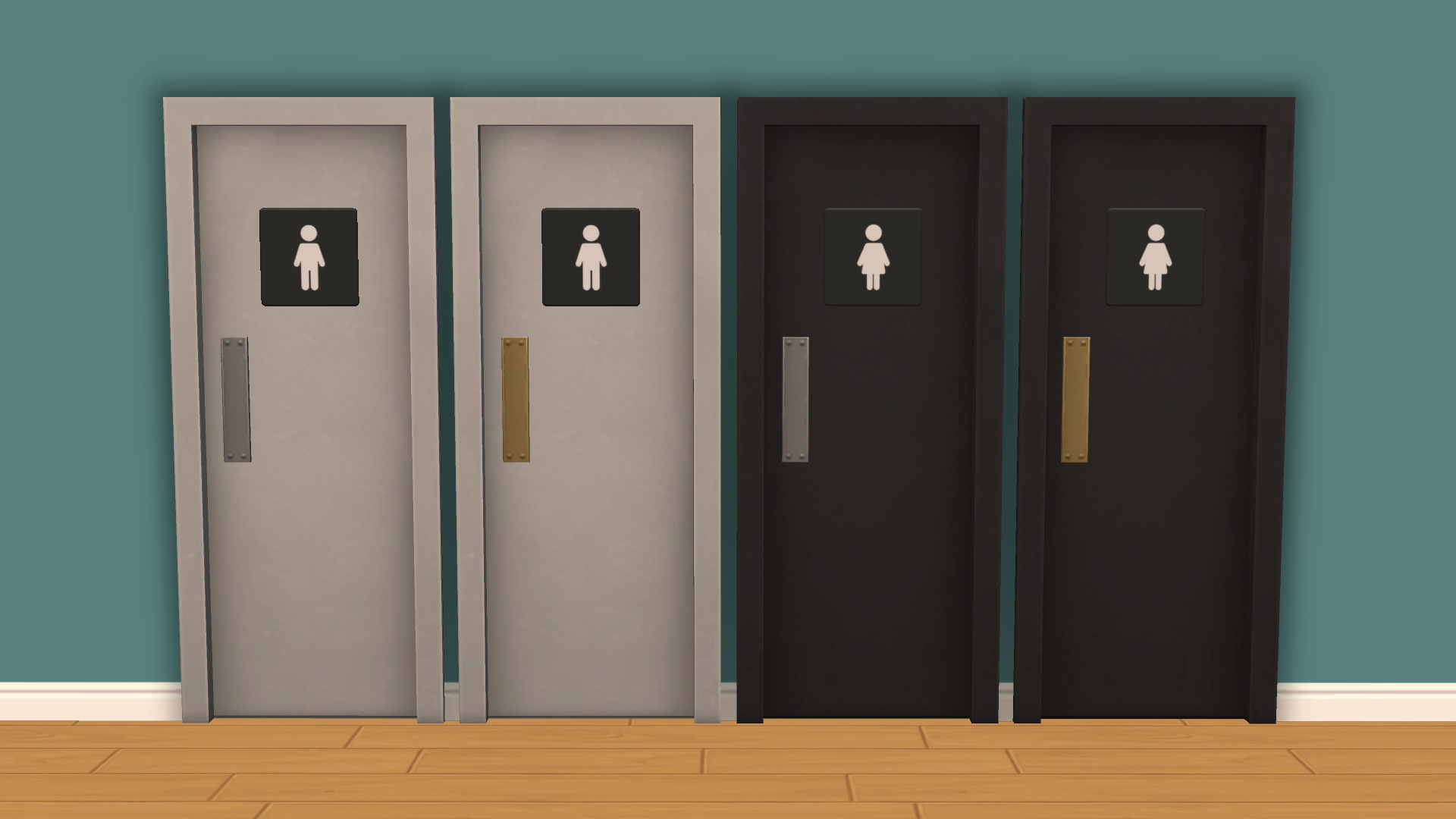 Mod The Sims - Justa Door Default Replacement Set