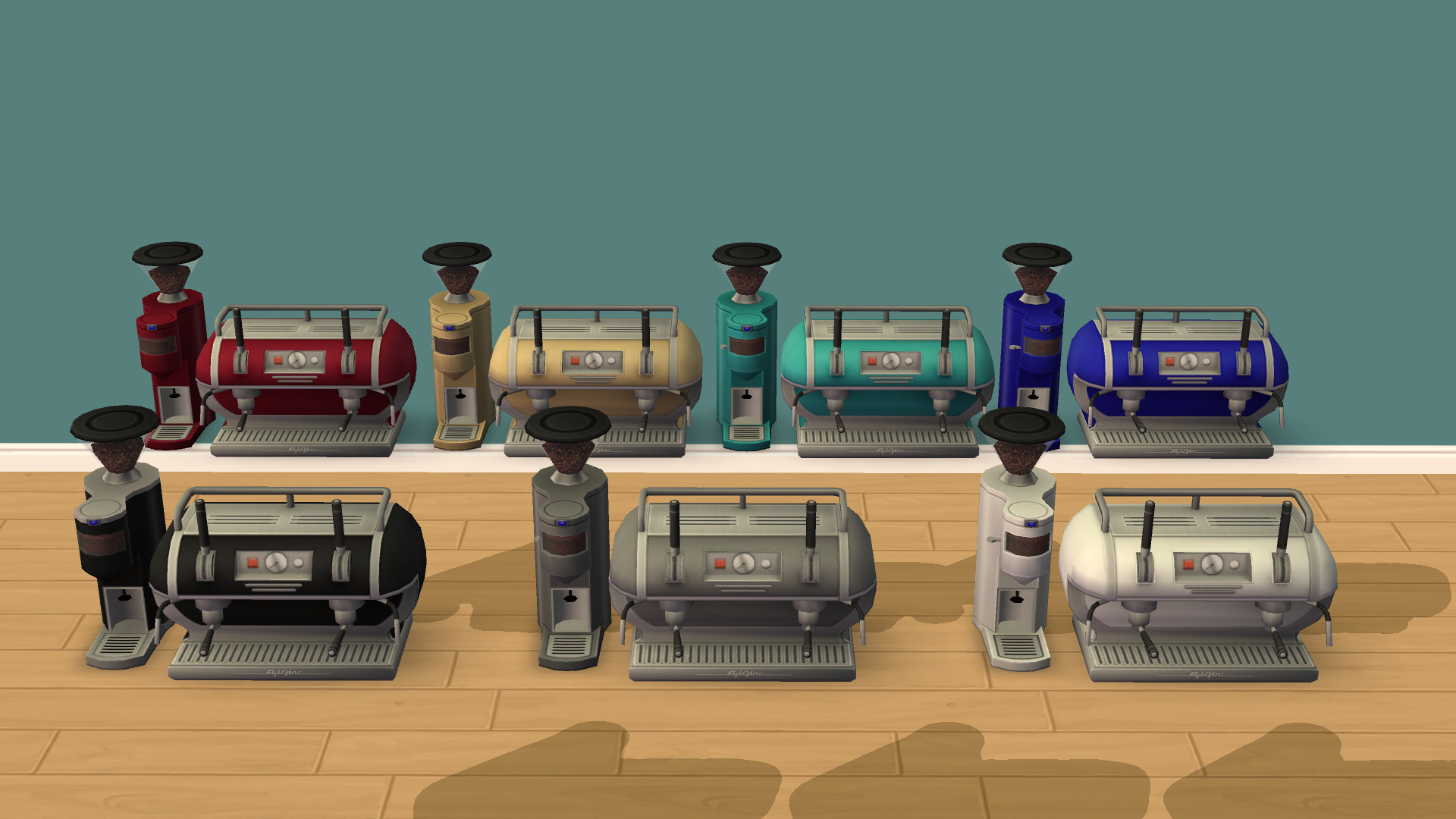 Mod The Sims - Espresso Machine Default Replacement