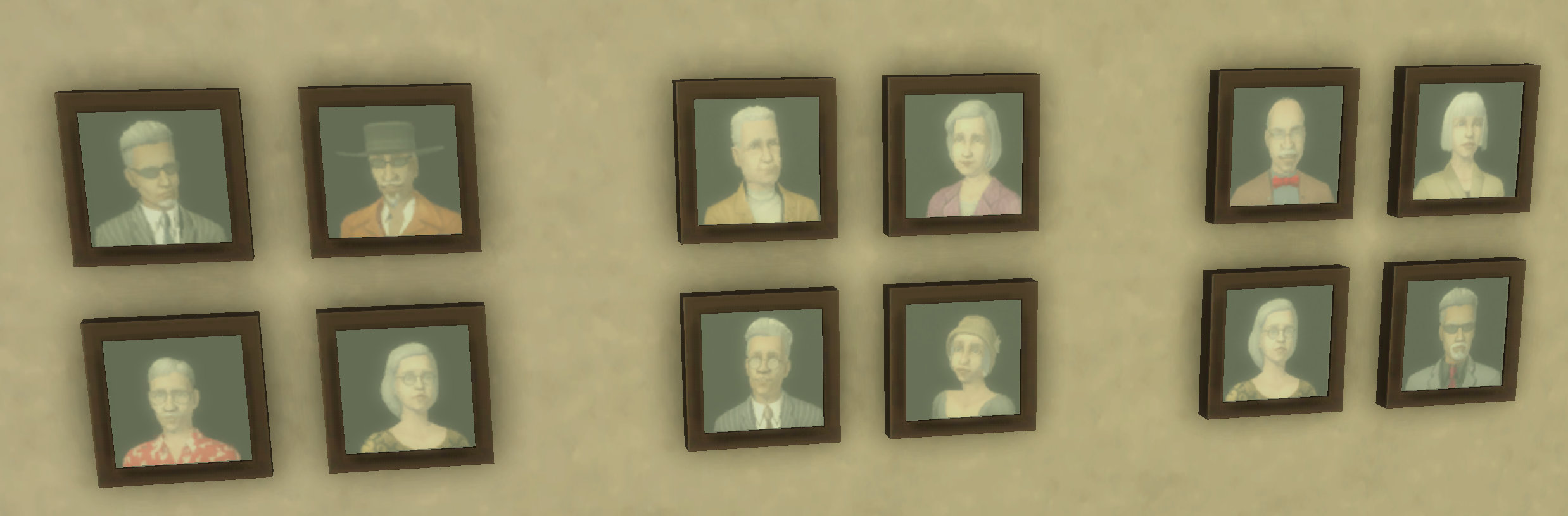 Mod The Sims - Family Photos of Sims 2 Characters