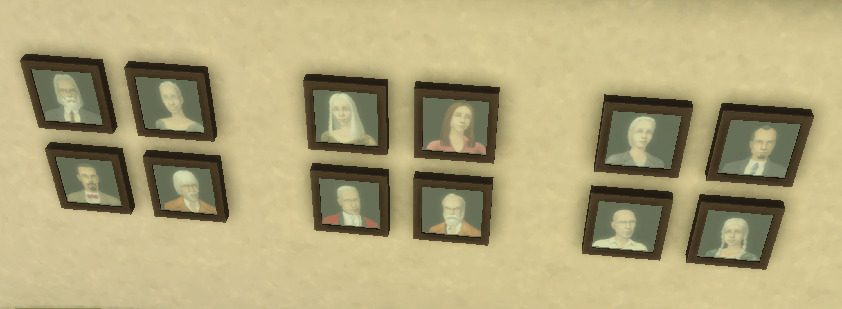 Mod The Sims - Family Photos of Sims 2 Characters