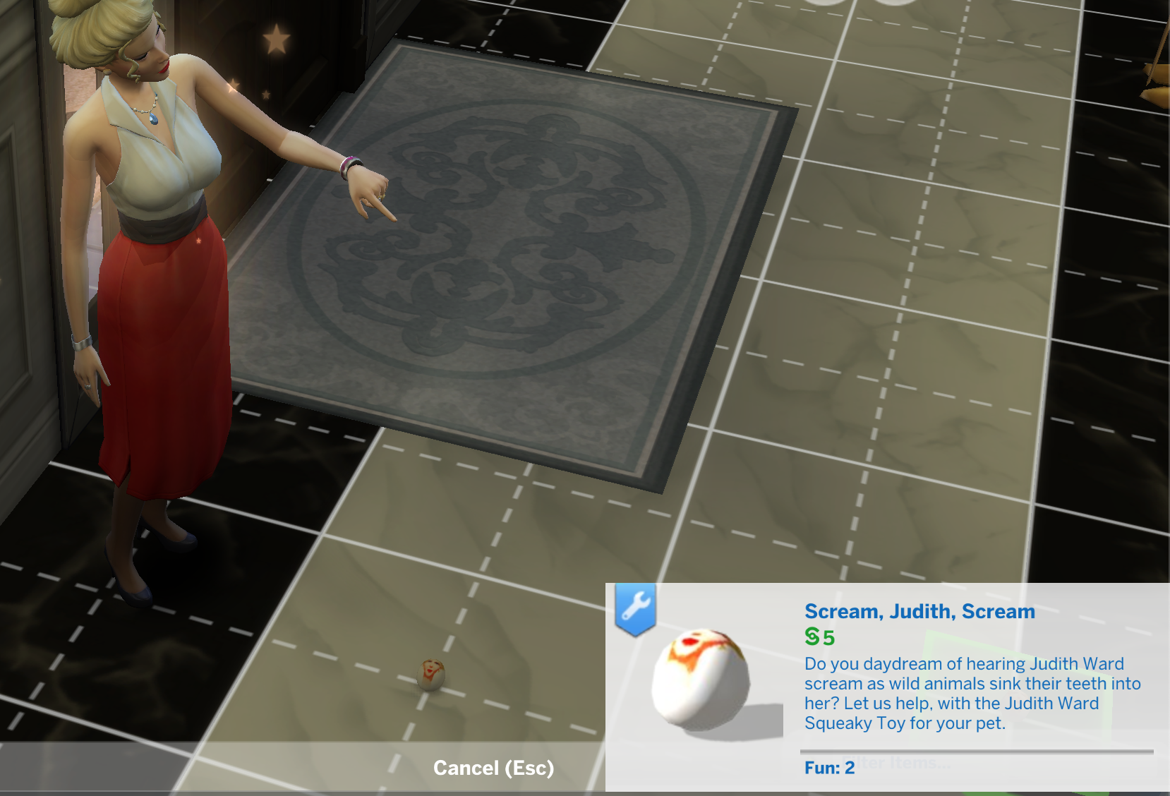 Mod The Sims - The Judith Ward Anti-Fan Kit