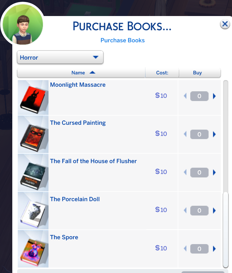 Mod The Sims - Readable Horror Novels for Your Sims (and More!)