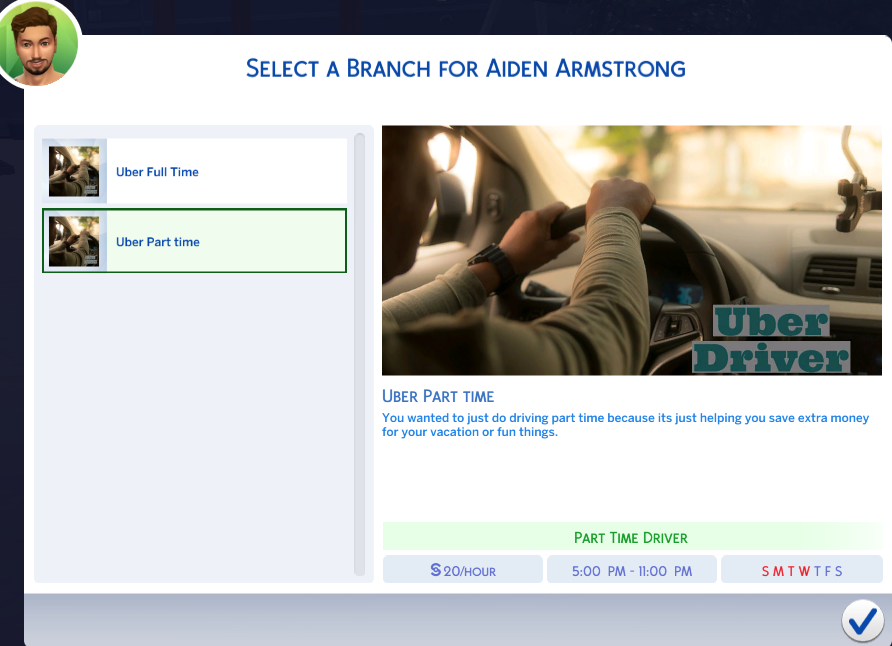 Mod The Sims - Uber Driver